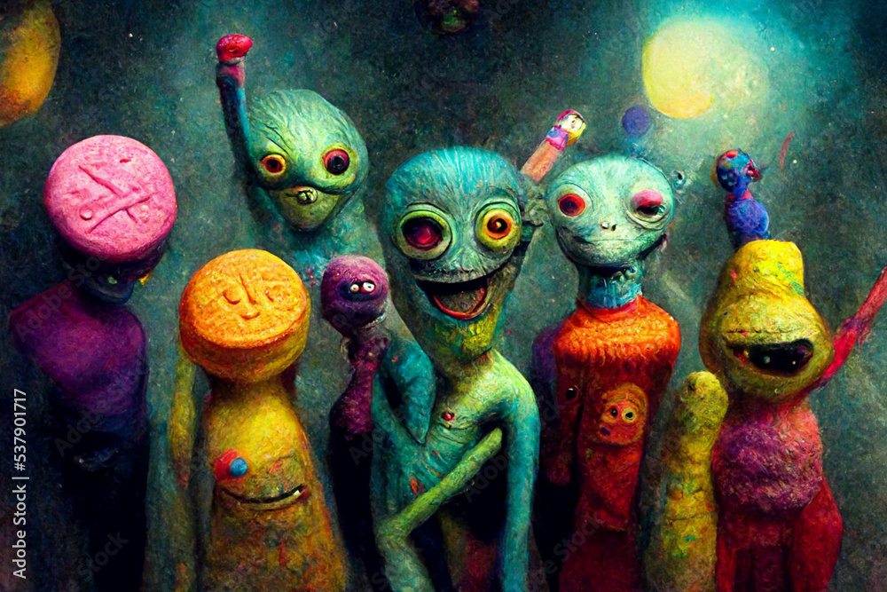 Funny Looking Monsters