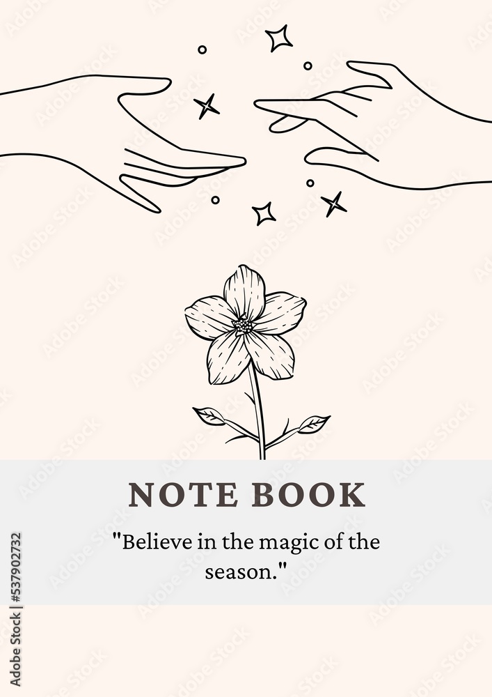 Notes Pages Printable cover, Writing Paper cover, Blank Notes cover ...