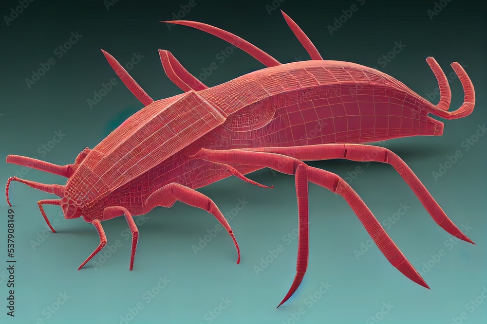 3D modeling of Jaekelopterus. Jaekelopterus is a genus of predatory ...