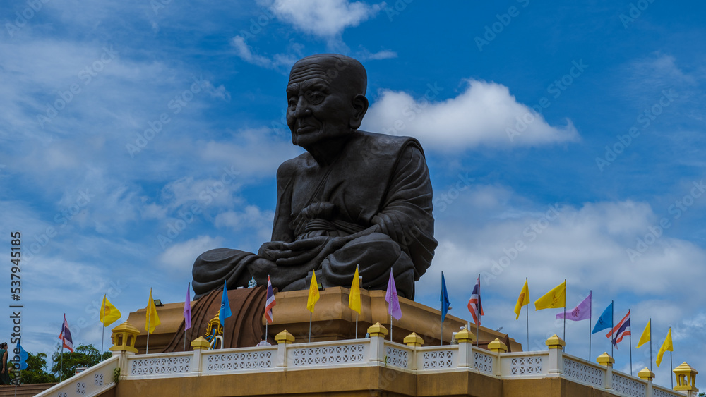 Luang Pu Thuat Wat Huay Mongkol temple in Hua Hin Thailand September 2022 Stock Photo | Adobe Stock