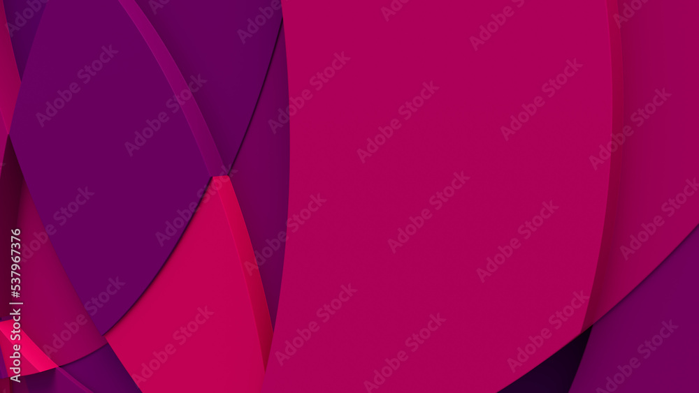 Pink and Purple Tech Background with a Geometric 3D Structure. Clean ...