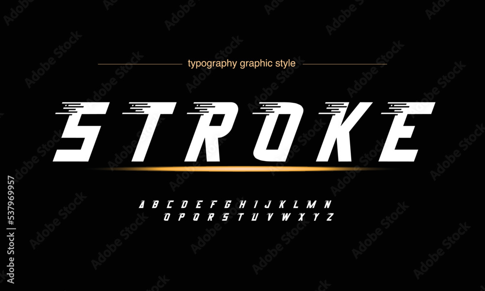 Futuristic ancient modern techno sci fi display font, abstract ...
