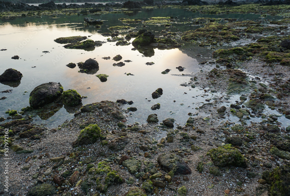 Landscape Around Red Island beach in banyuwangi, East Java, Indonesia ...