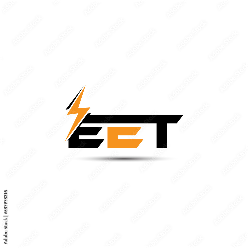 letter EET electric logo design icon . Creative modern logo design ...