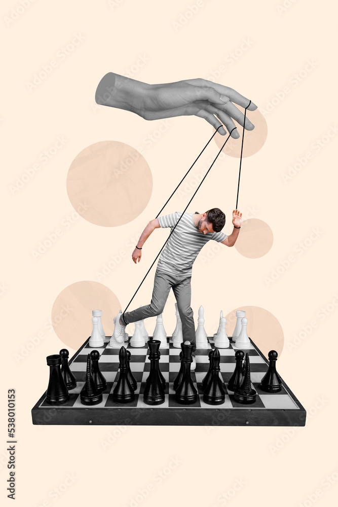 Collage photo of young unhappy stressed man abused his boss ...