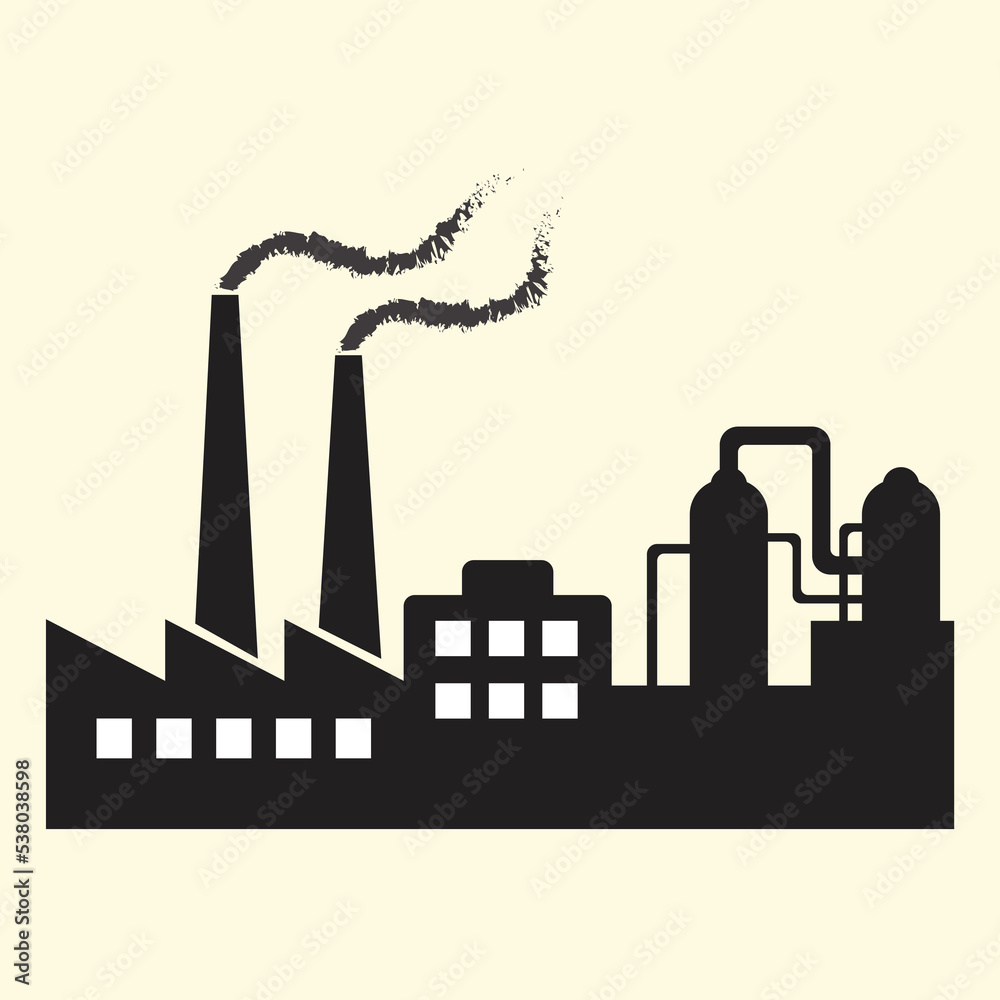 Factory Vector Illustration