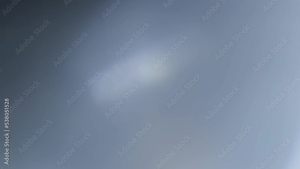 White Light Leak overlay on black background. Spherical Optical Light ...