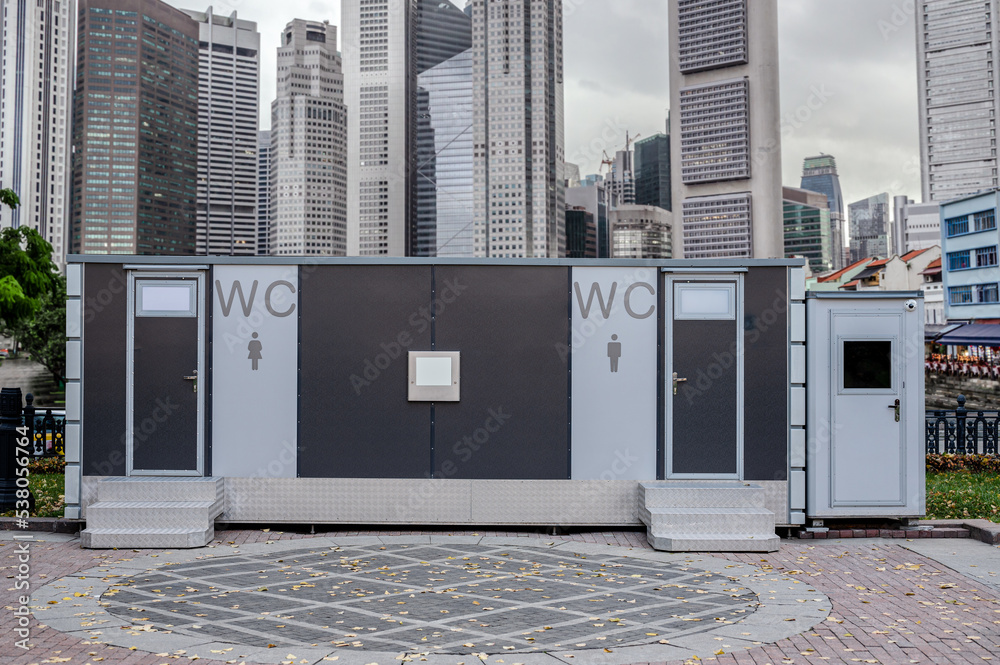 modern outdoor toilet. modern public toilet exterior outdoor. Modern ...