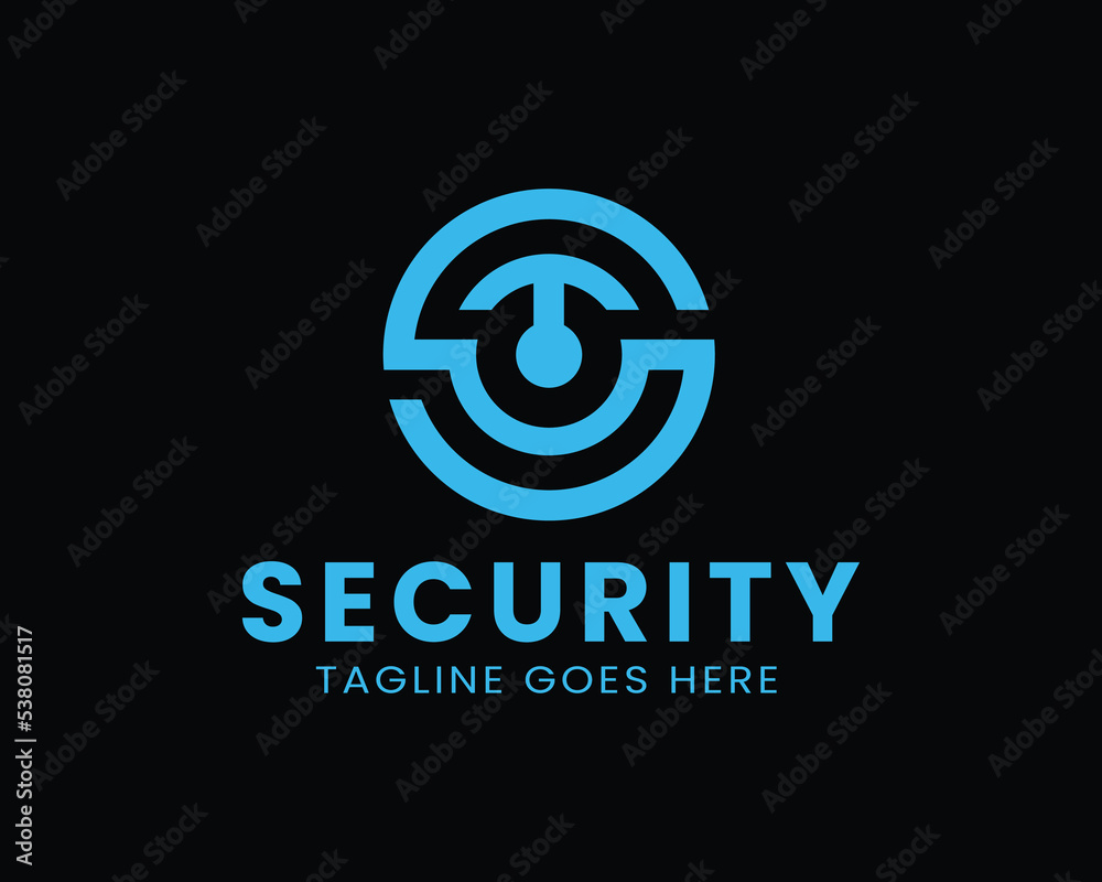 S Security Logo, st secure logo, st logo vector illustrator, st ...