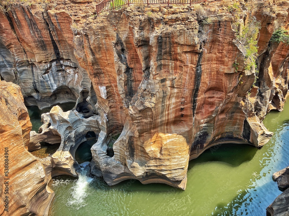 A unique geological structure that took aeons to be formed by water ...