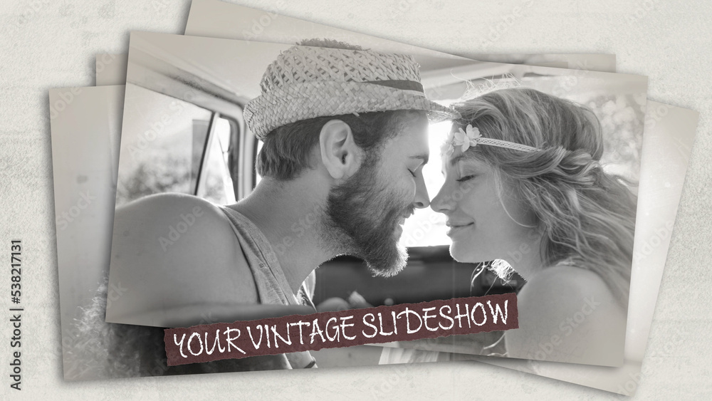 Vintage Slideshow Stock Template | Adobe Stock
