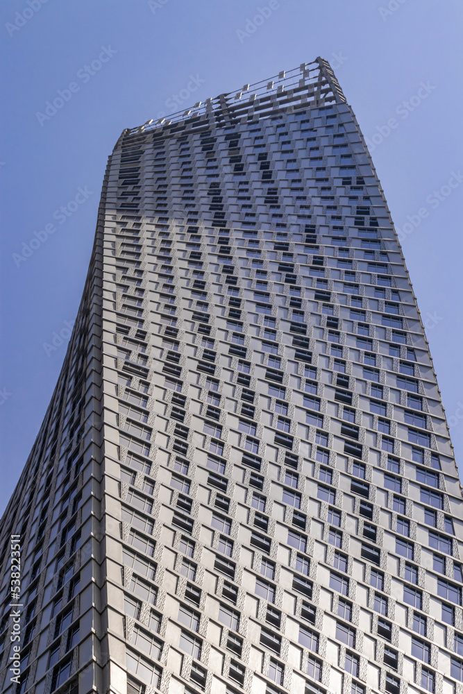 The Cayan Tower (also known as Infinity Tower) is a 306 meter high ...