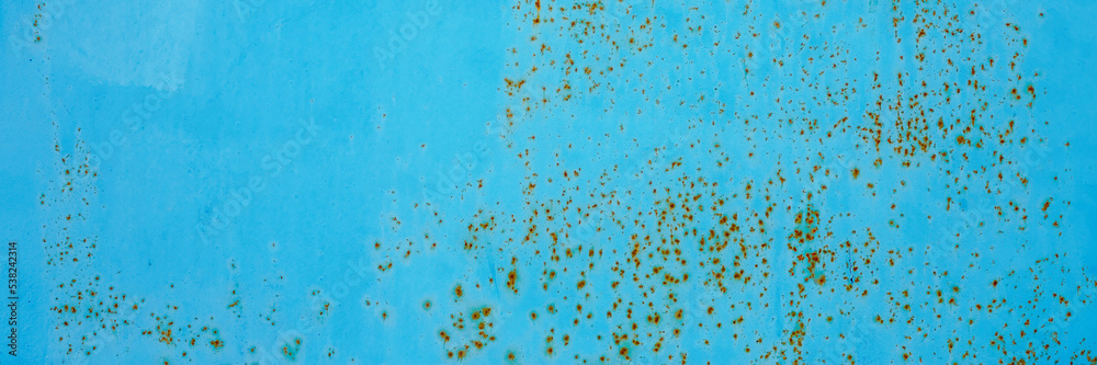 Old rusty metal texture. Rust on the surface of the iron wall ...