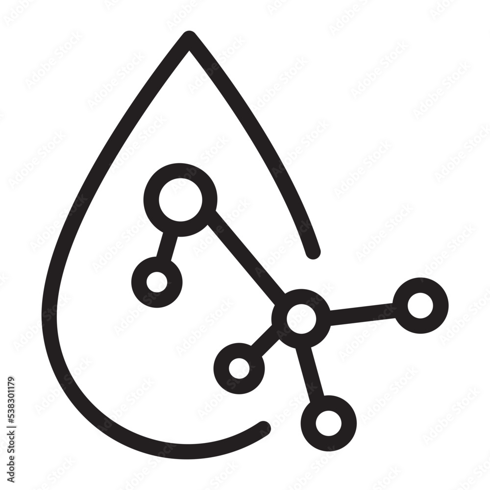 Lactic Acid icon Stock Vector | Adobe Stock