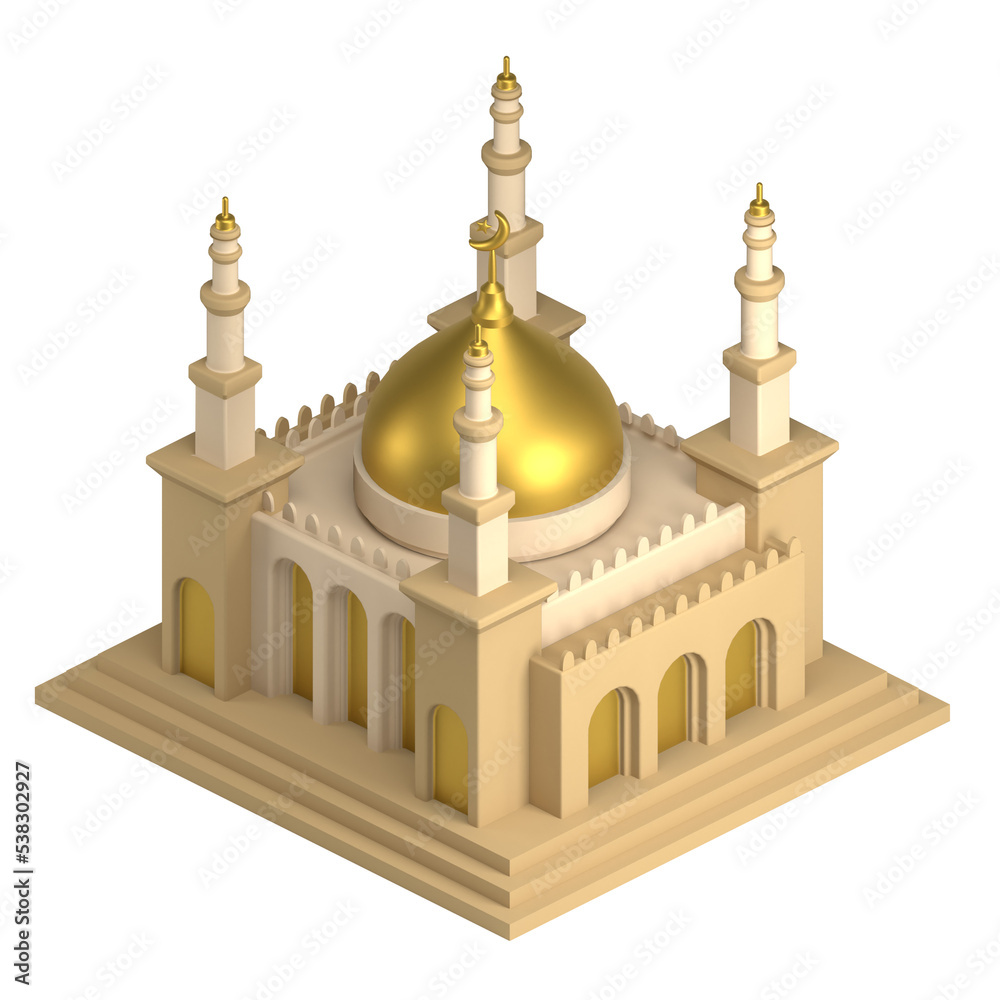 Islamic Mosques 3d