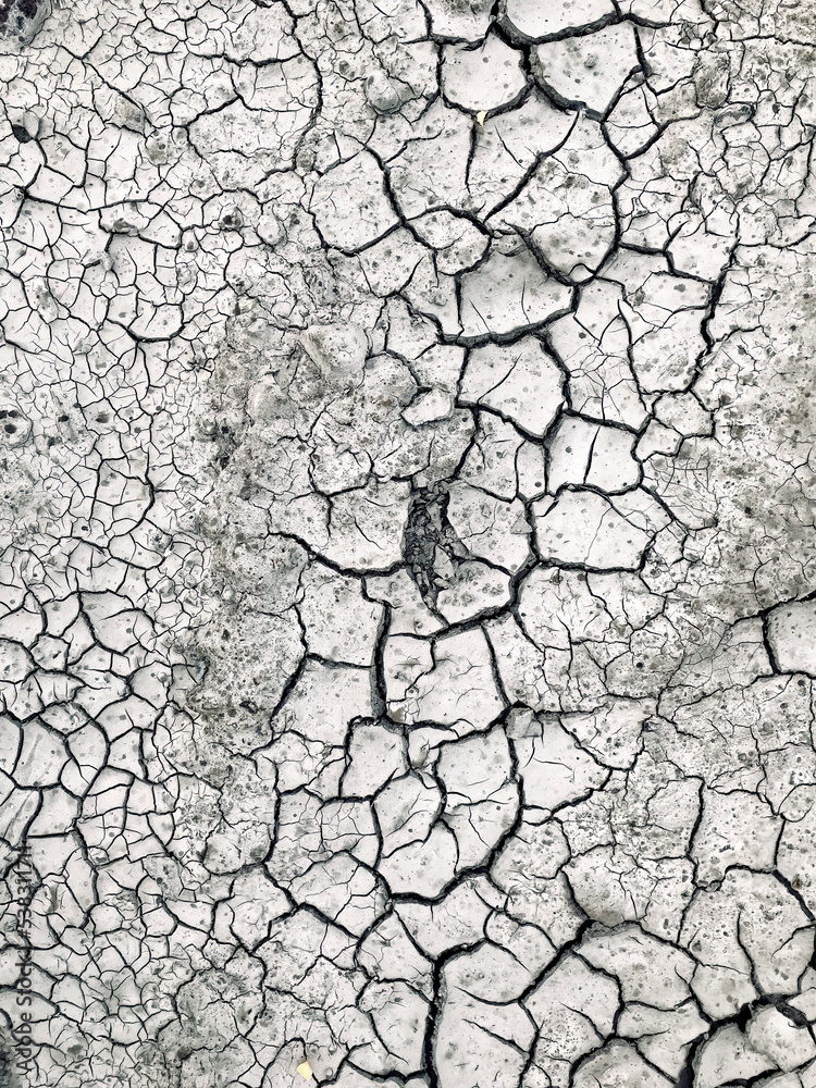 Dry cracked earth, parched land, Earth dirt texture background of brown ...