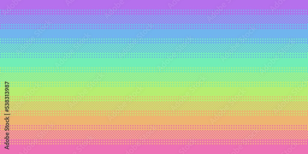 Pixel art background. Horizontal gradient v2.2 Stock Illustration ...