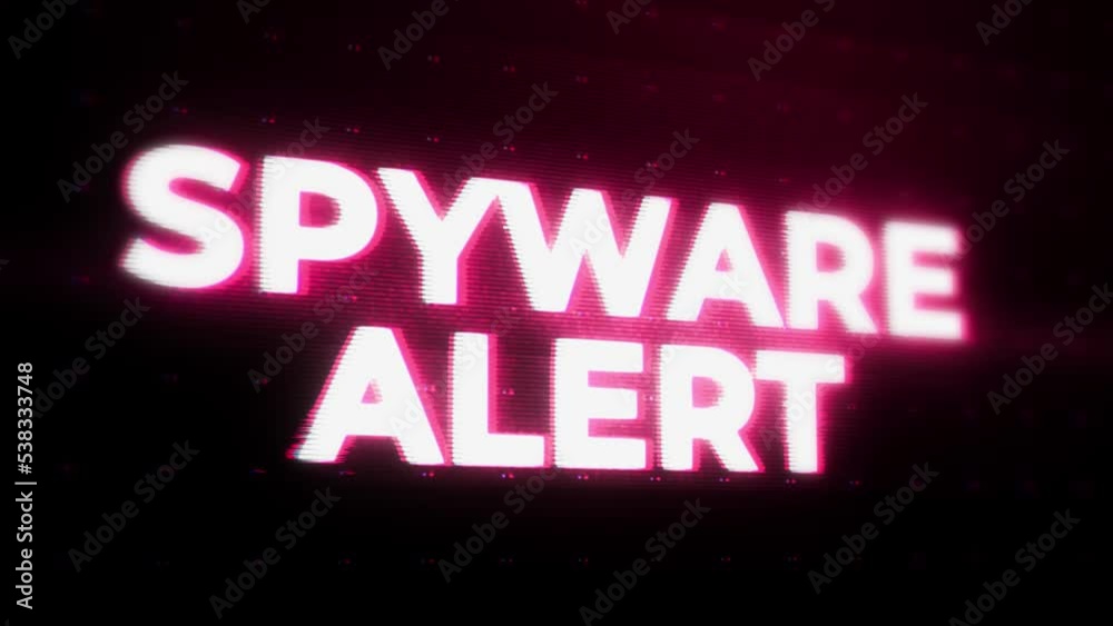 SPYWARE ALERT Warning Alert Error Message flashing on Screen, Computer system crash. ransomware ...