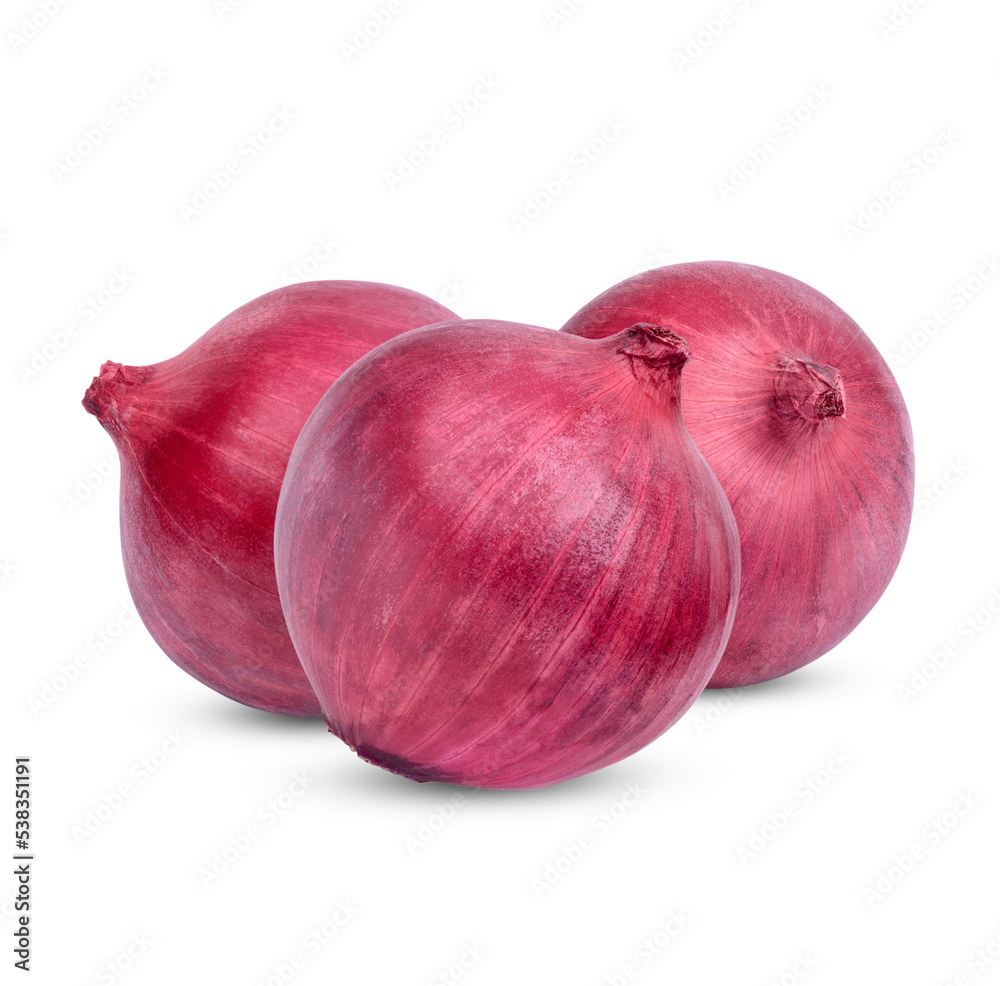 Fresh red onion isolated on transparent background (.PNG) Stock Photo ...