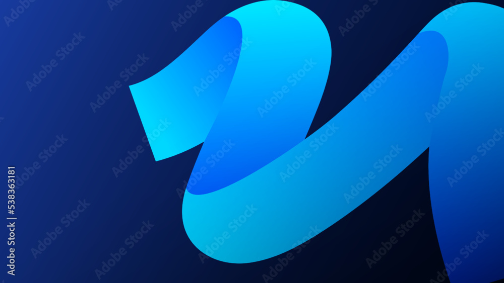 wave, abstract blue background, abstract wavy background, blue gradient ...