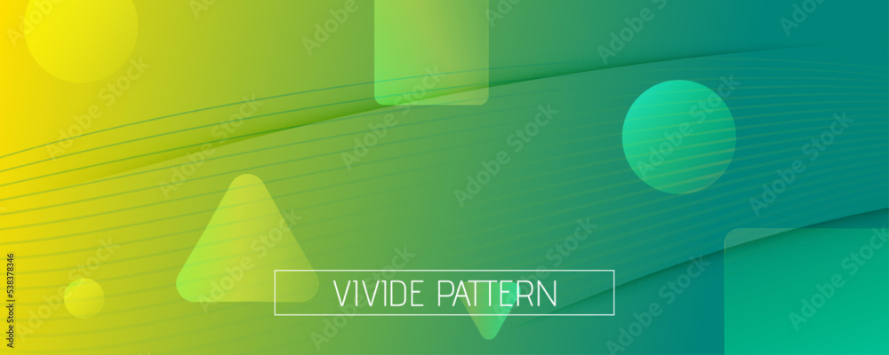 Gradient Background Vibrant Business Layout Futuristic Illustration