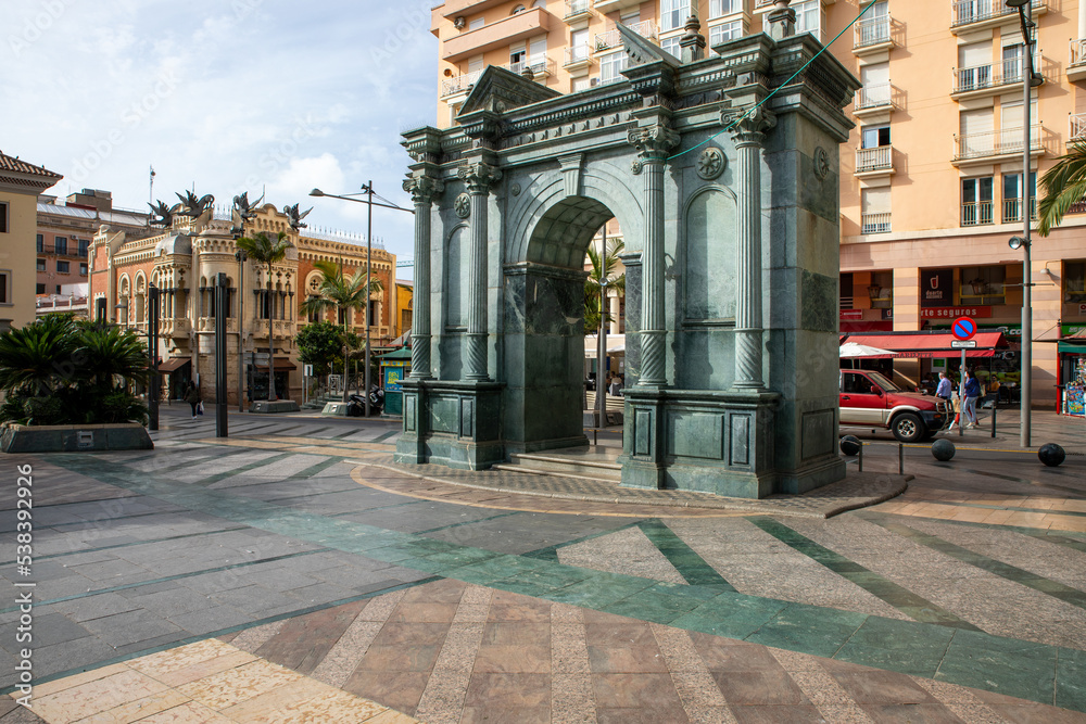 Ceuta Traditional Architecture in a Spanish Enclave in Africa. Ceuta ...