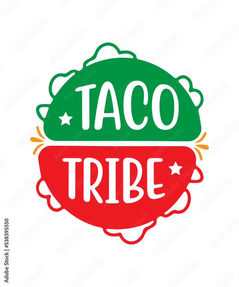 Taco tribe SVG, Taco svg, Taco design, America Taco svg, Taco vector ...