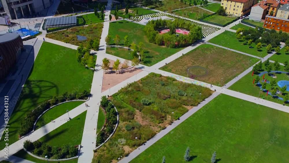 Lido Bam. Library of trees. Parco Biblioteca degli Alberi Milano - BAM ...