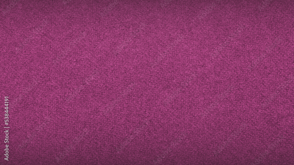 Dark pink colored paper texture. Tinted wallpaper with vignetting ...