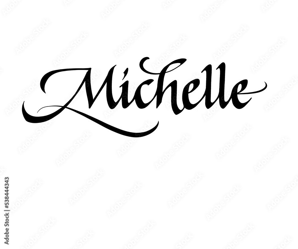 Michelle Name Design
