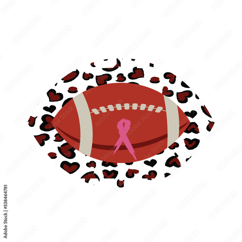 tackle breast cancer, cancer fight svg, football sport cancer svg png ...