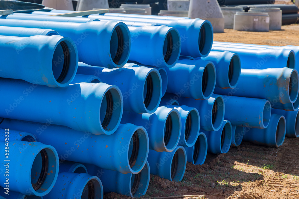 New PVS blue plastic pipe is introduced for drainage septic system on ...