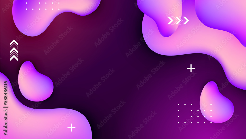 Abstract colorful digital technology background. can be used for ...