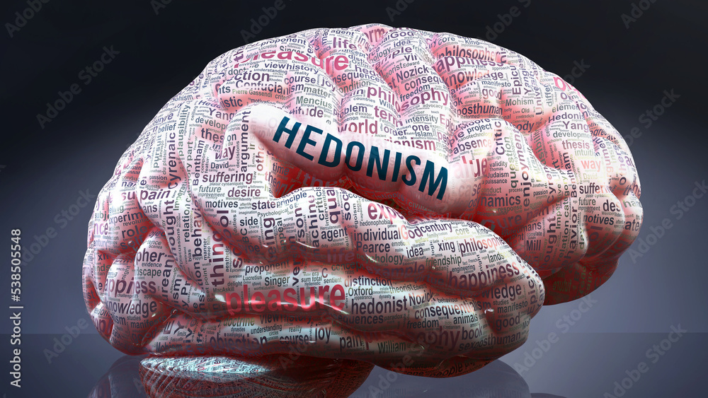 Hedonism in human brain, hundreds of crucial terms related to Hedonism ...