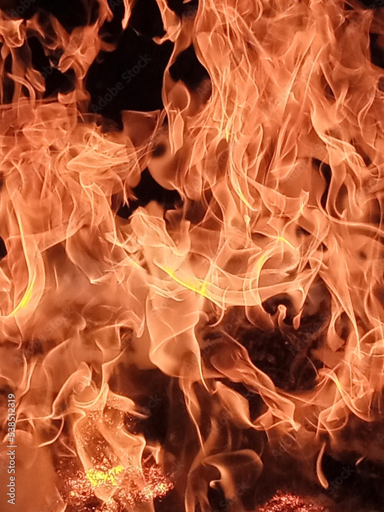 fire flames background Stock Photo | Adobe Stock