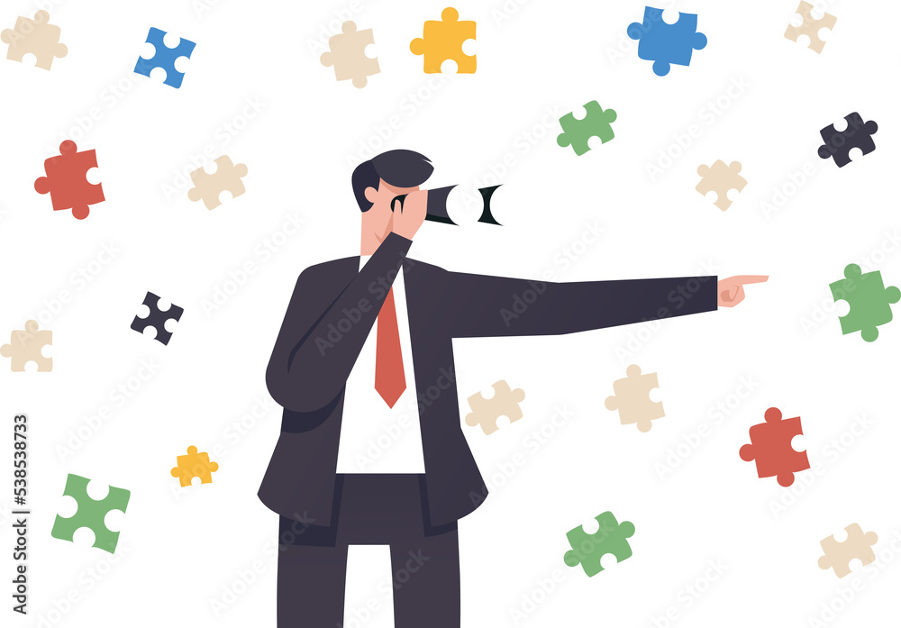 Finding for last missing piece to finish or complete work. decision ...