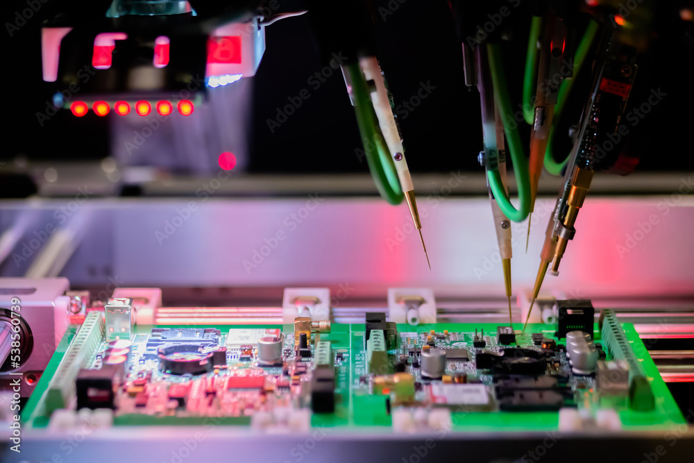 Automation machine equipment for quality testing of printed circuit ...