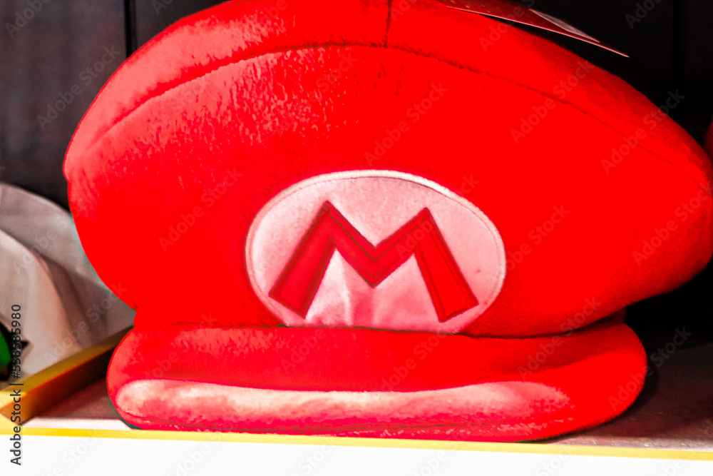 Osaka, Japan-November 5, 2021: Super Mario Bros. goods store in ...