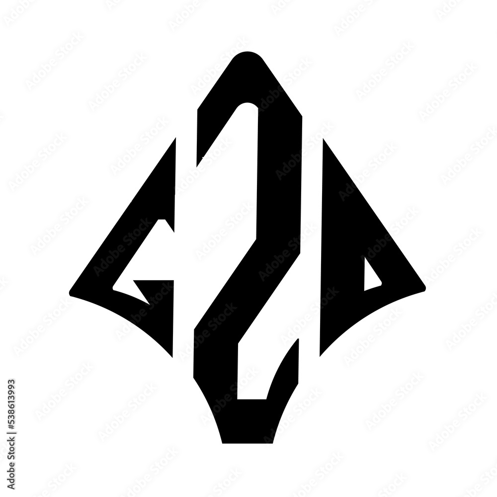 GZO logo. GZO letter. GZO letter logo design. GZO modern and creative ...