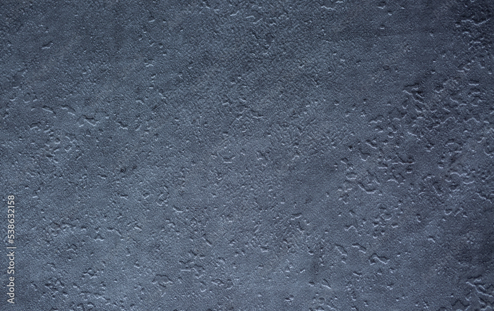 Dark background of decorative plaster with abstract spots. Unusual ...