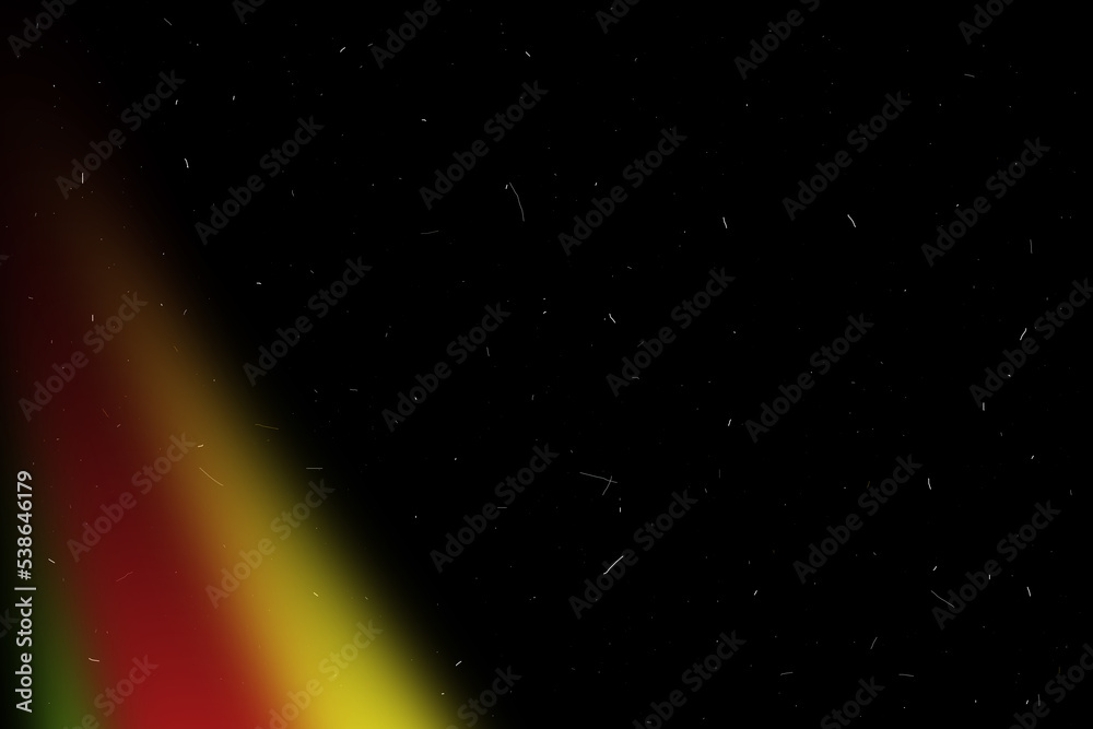 overlay for vintage style photography, red, yellow and green blur lines ...