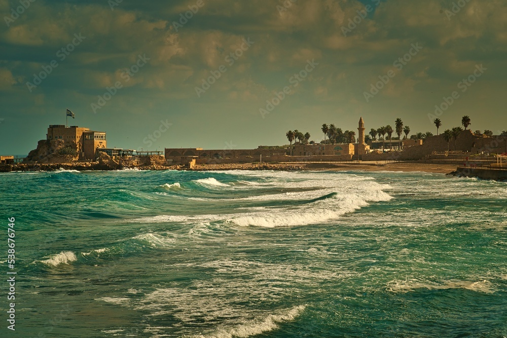 Caesarea is a magnificent site, a national park where amazing ancient ...
