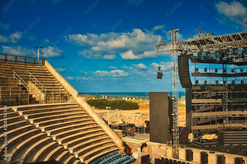 Caesarea is a magnificent site, a national park where amazing ancient ...