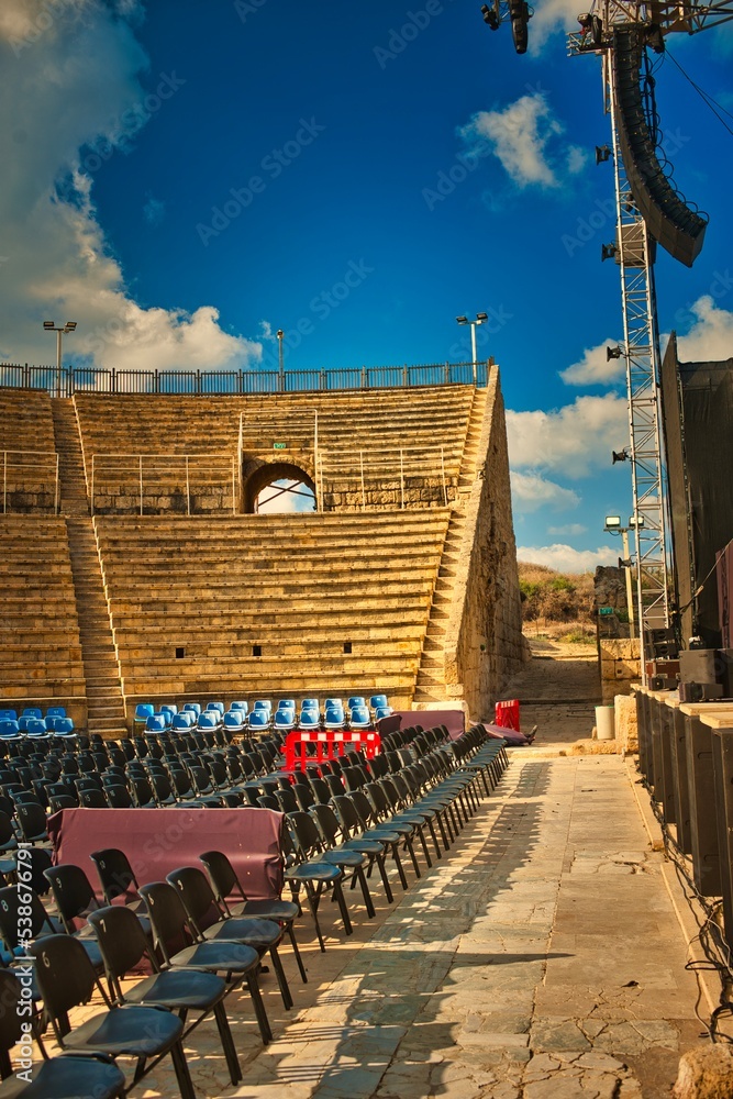 Caesarea is a magnificent site, a national park where amazing ancient ...
