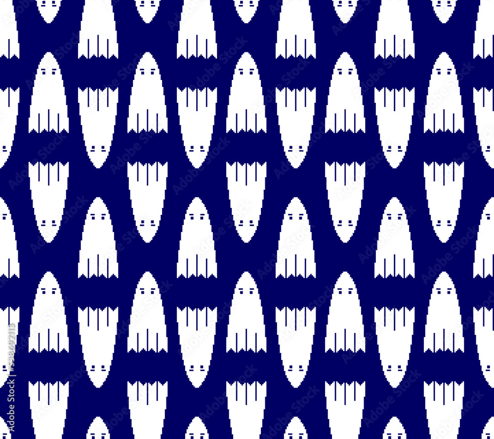Ghost Pixel art Pattern seamless. 8 bit spook Background. pixelated ...