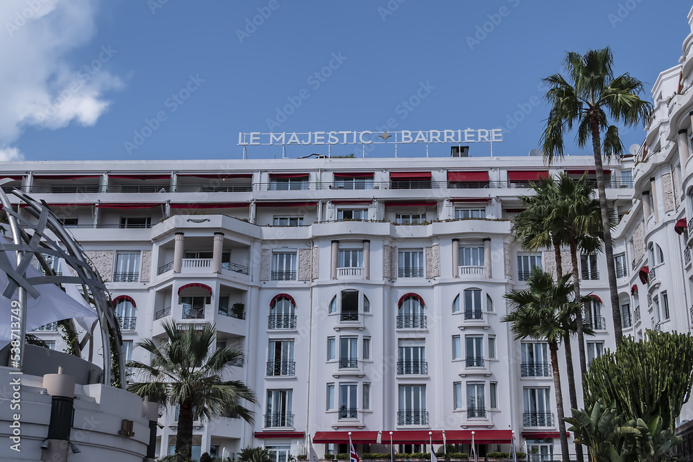 Housed in a Belle Epoque palace, luxurious Hotel Barriere Le Majestic ...