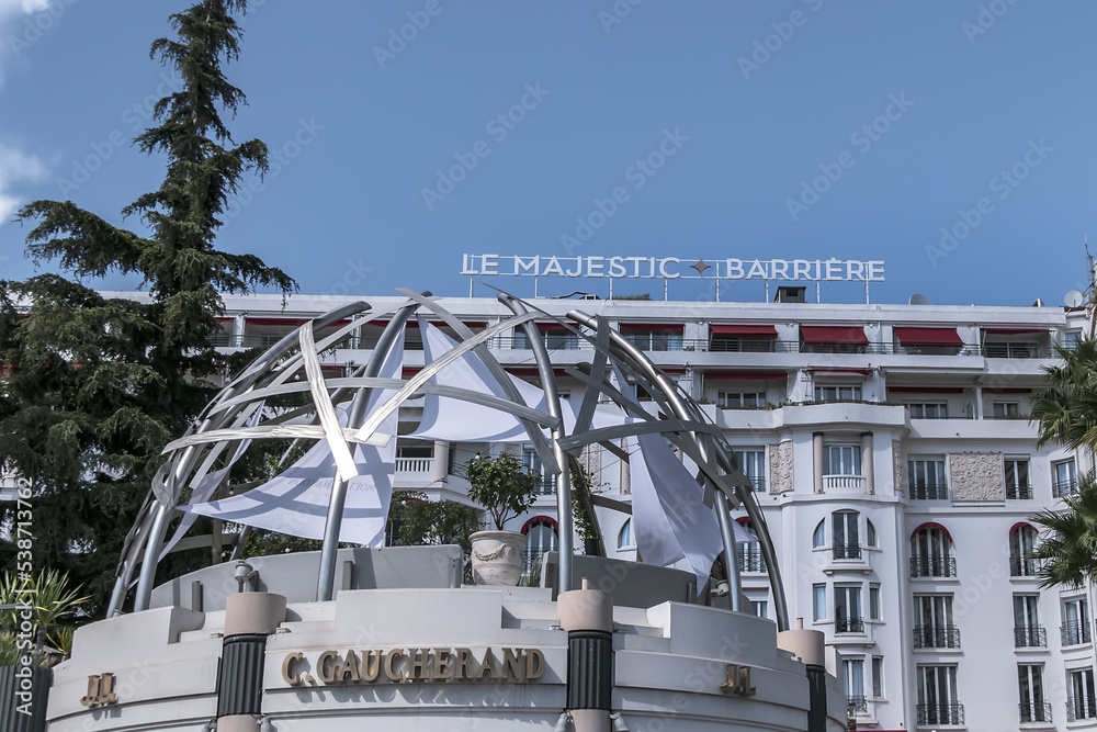 Housed in a Belle Epoque palace, luxurious Hotel Barriere Le Majestic ...