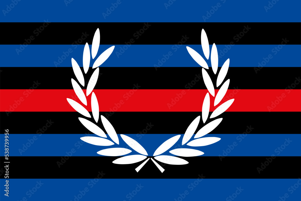 Skinhead gay fetish flag pride vector illustration. LGBTQ+ community ...