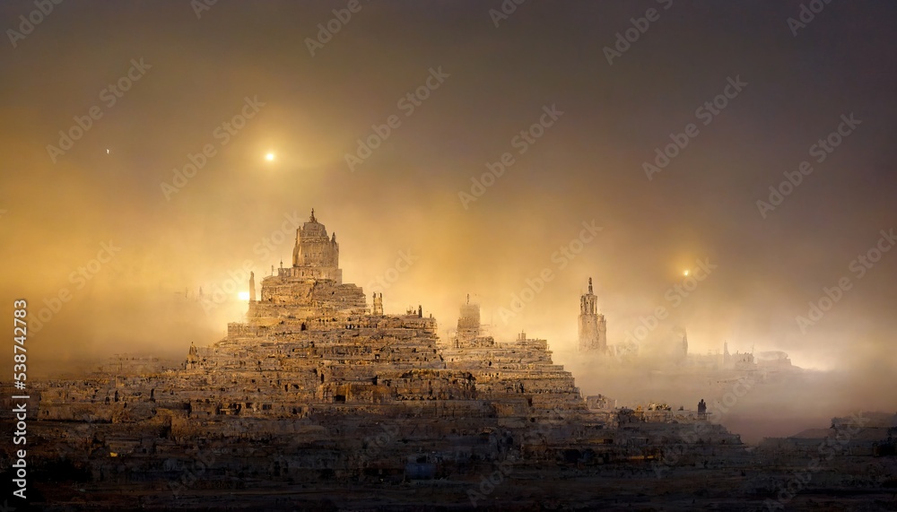 Ancient Sumerian city of Eridu, early city in southern Mesopotamia ...