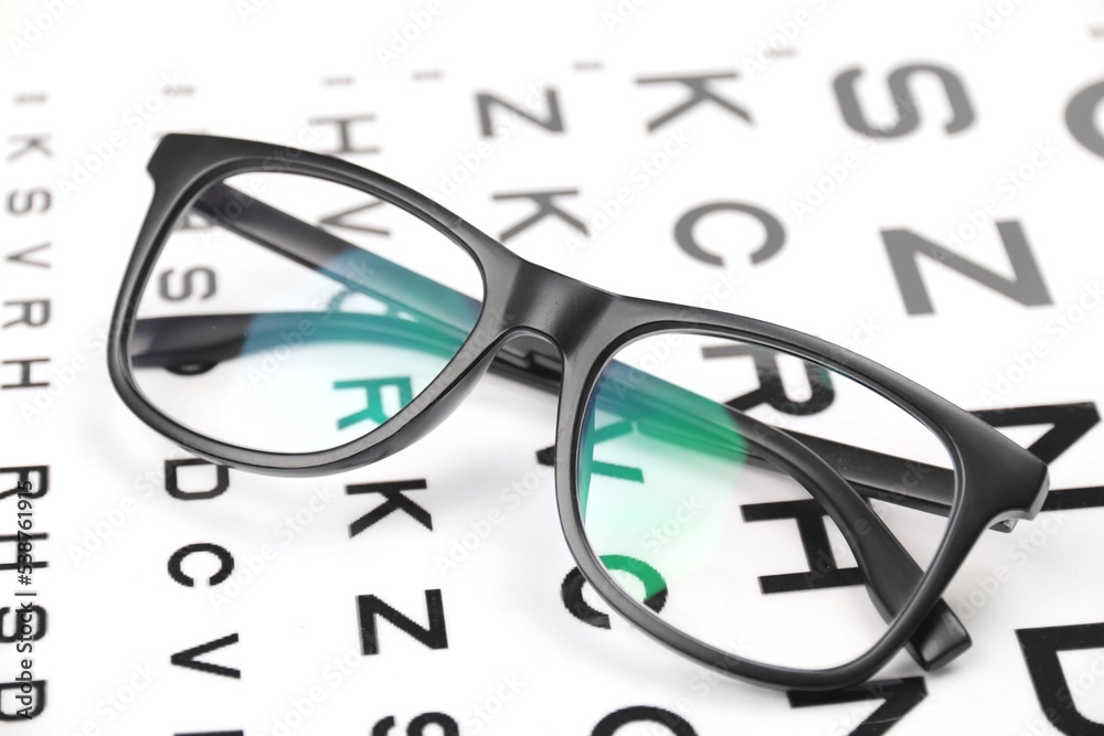eye test chart Stock Photo | Adobe Stock